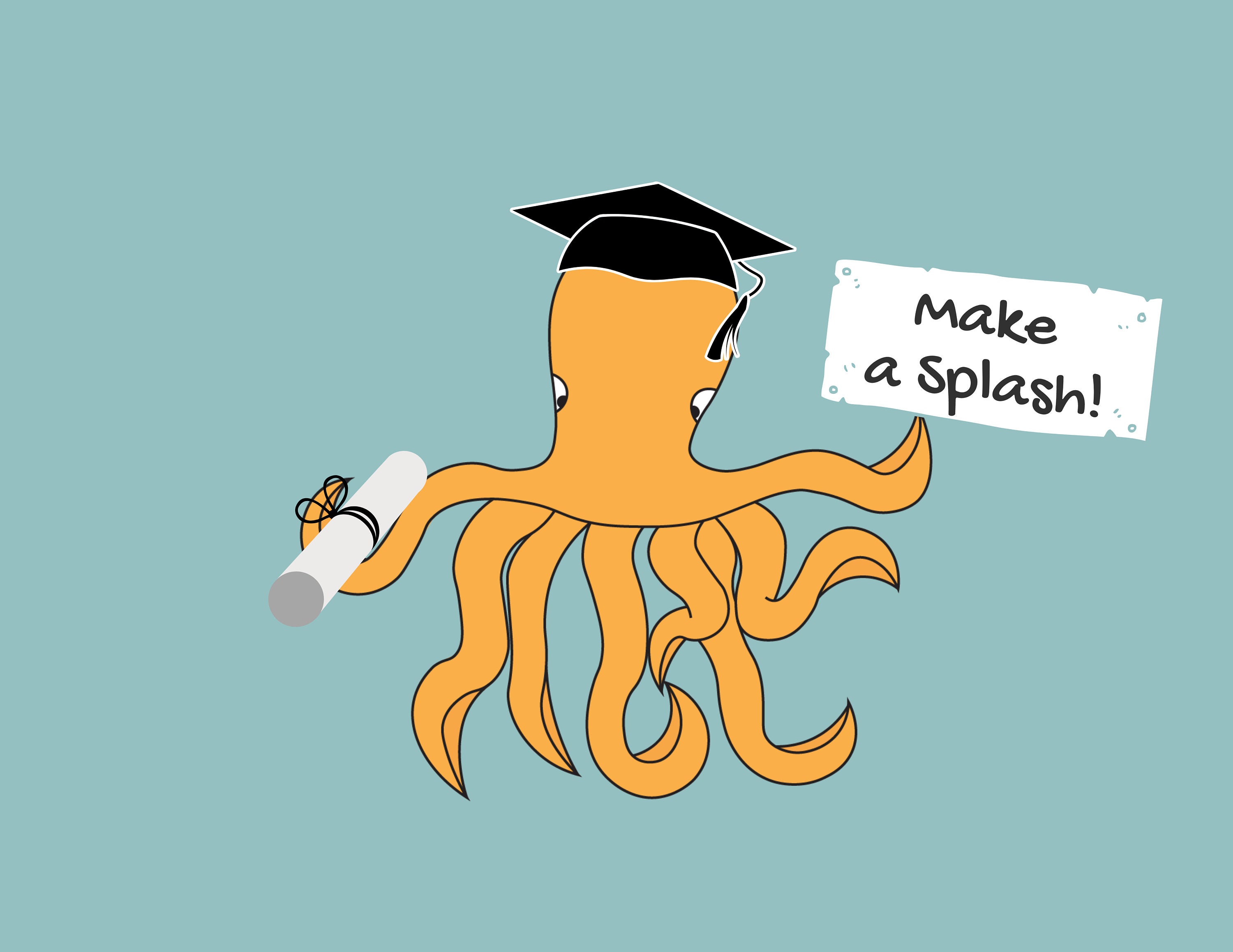 Graduation Greeting Card - Octopus - Make a Splash - Etsy