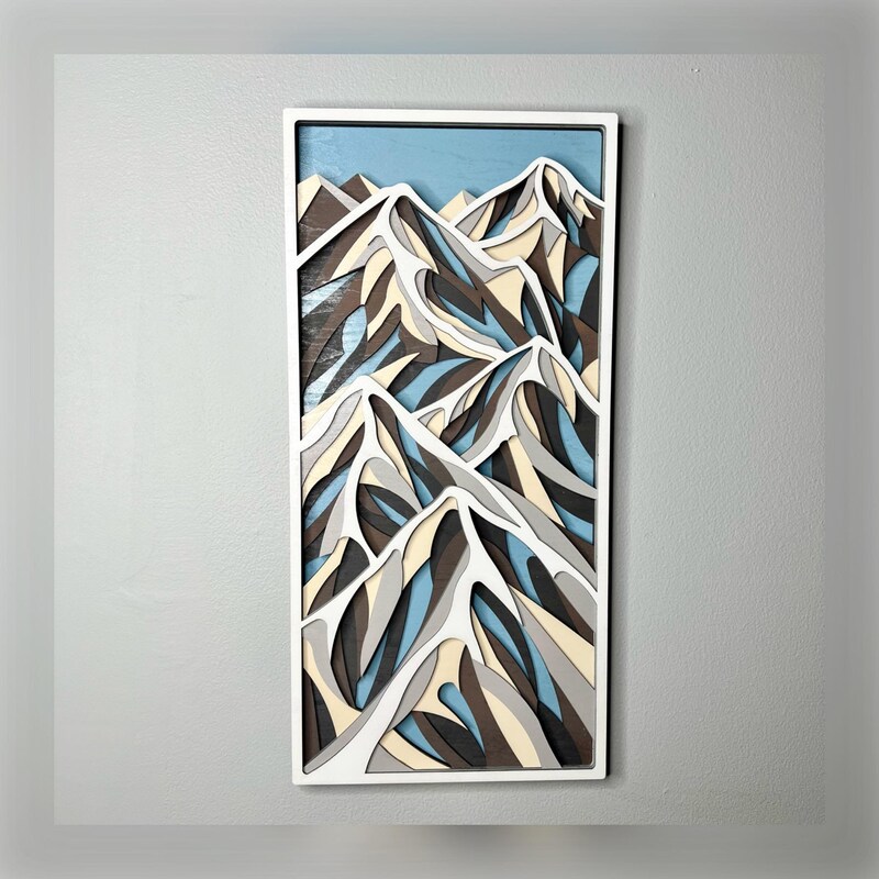Layered Wood Art - Etsy
