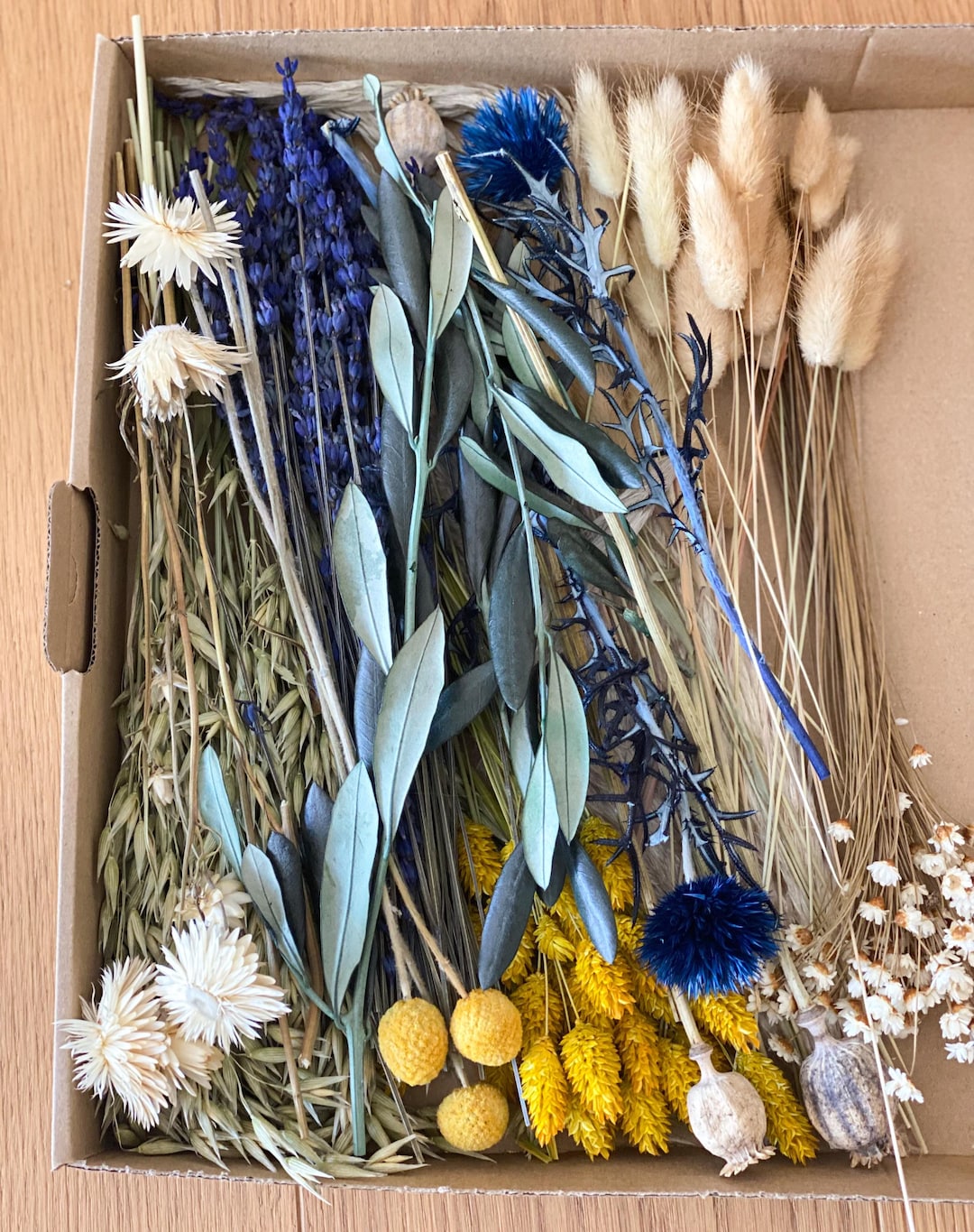 DIY Dried Flowers DIY Set “thistle”, DIY Dried Flower Bouquet, Dried ...