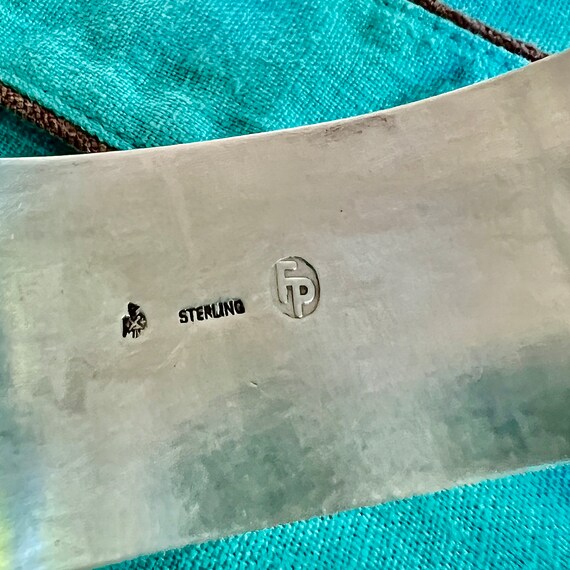 Frank Patania Sr. Rare Cartouche FP Hallmark On Cuff … - Gem