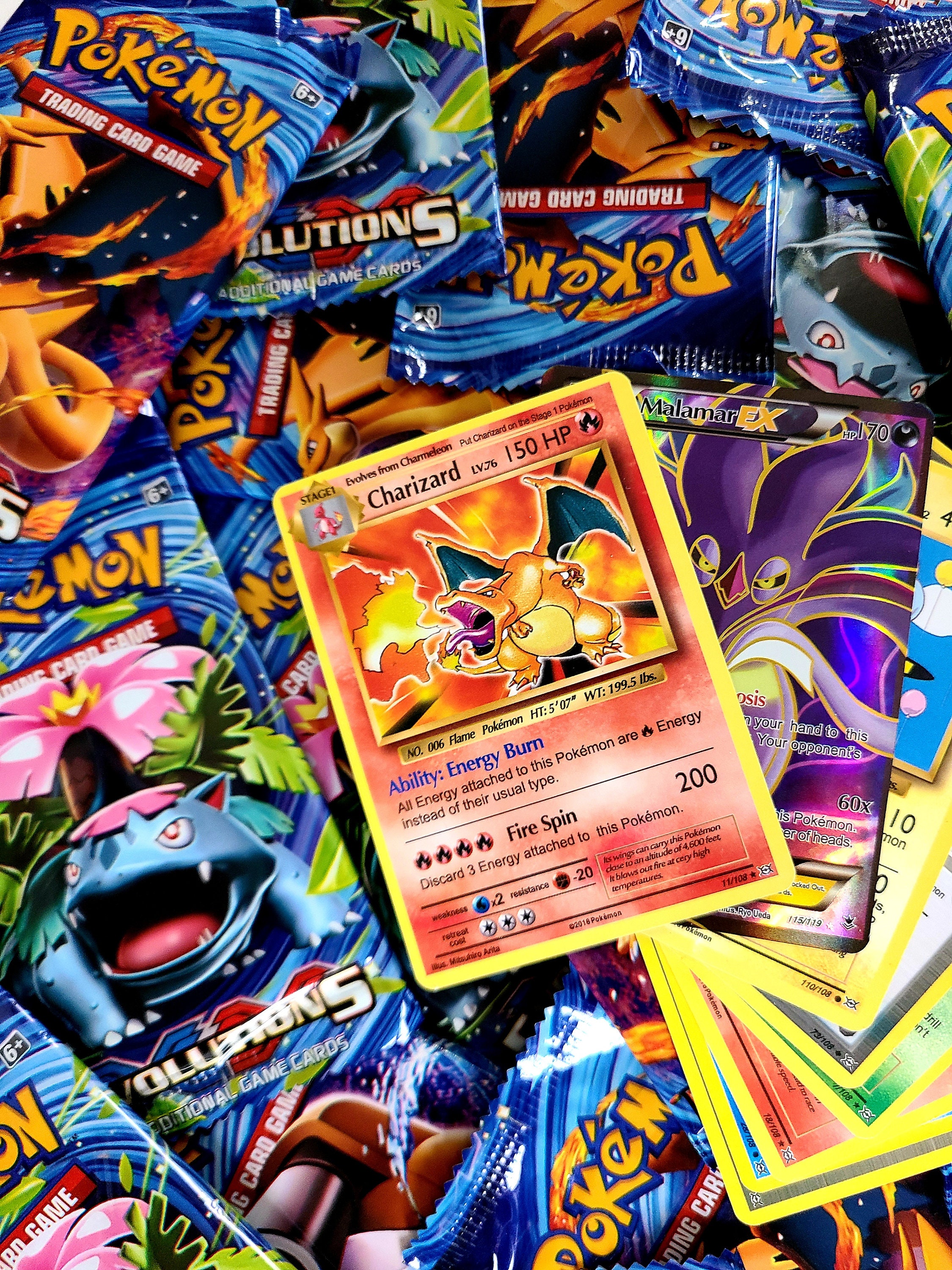 Pokemon XY Evolutions Booster Packs Pokemon Packs Authentic | Etsy