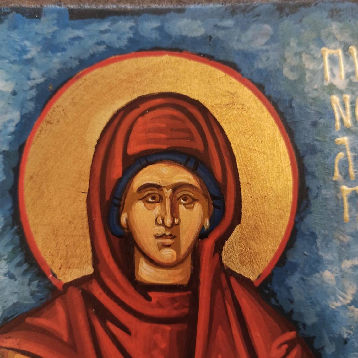 Saint Penelope ( Η Αγία Πηνελόπη ) Hand Painted Greek Orthodox ...
