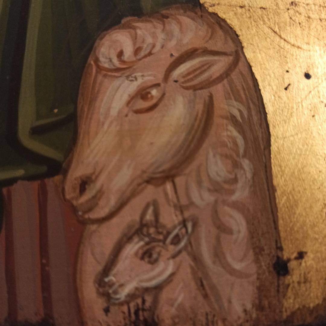 Saint Modestos Άγιος Μοδεστος hand painted Orthodox | Etsy