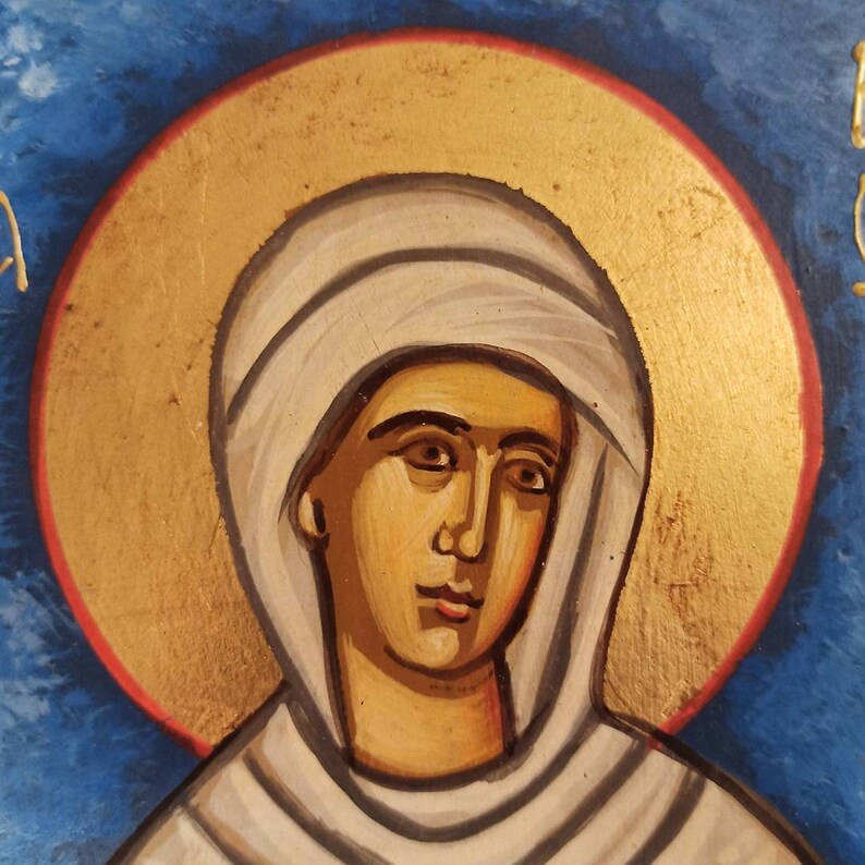 Saint Cleopatra, ( Η Αγία Κλεοπάτρα ) Hand Painted Greek Orthodox ...
