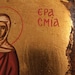 Saint Erasmia Η Αγία Ερασμια Hand Painted Greek Orthodox - Etsy