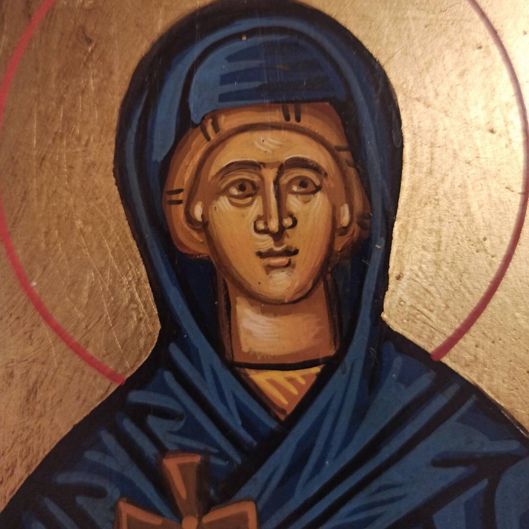 Saint Sofia ( Αγία Σοφία ), Hand Painted Orthodox, Byzantine Icon. - Etsy