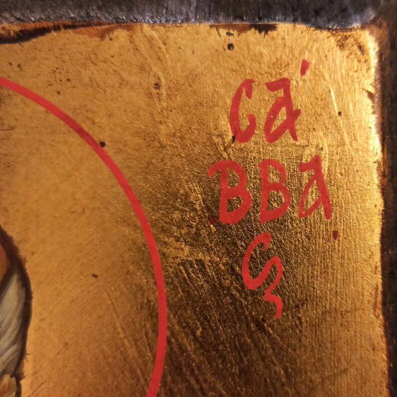 Saint Savvas Ο Άγιος Σάββας Hand Painted Greek Orthodox - Etsy