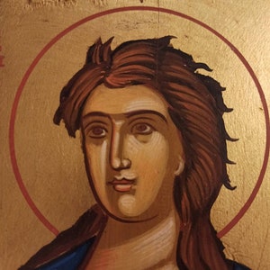 The Prophet Zachariah, (Ο Προφήτης Ζαχαρίας) Hand Painted Greek ...