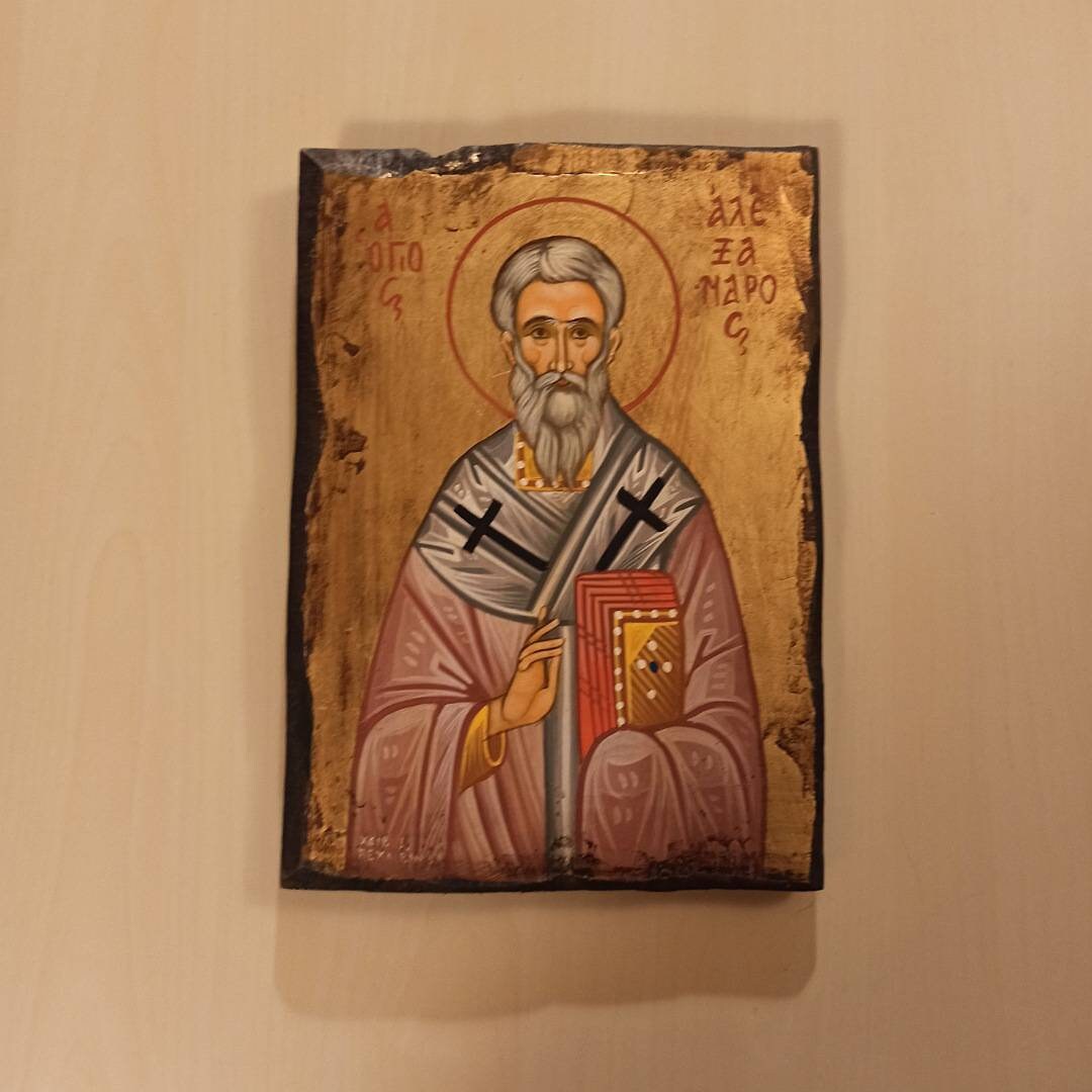 Saint Alexander Άγιος Αλέξανδρος Hand Painted Orthodox - Etsy