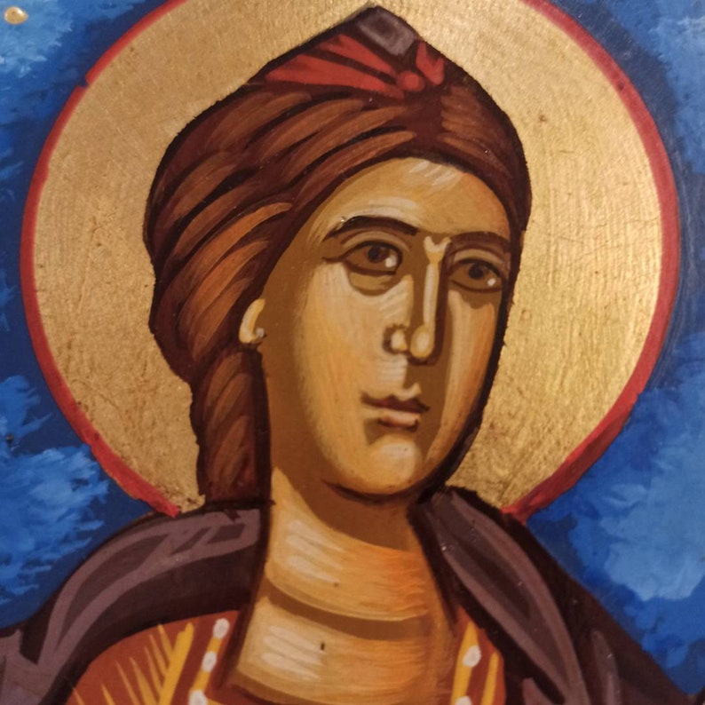 Prophet Daniel (Προφήτης Δανιήλ), Hand Painted Orthodox Byzantine Icon ...