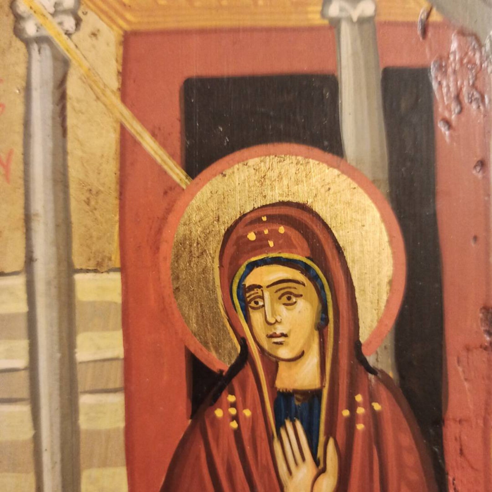 The Annunciation of Our Lady ( Ο Ευαγγελισμός της Θεοτόκου ) Hand ...