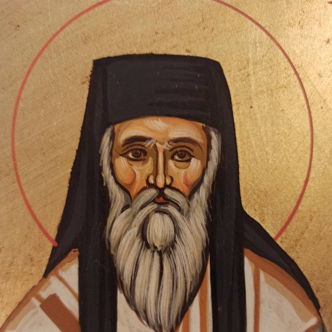 Saint Timotheos of Euripou Ο όσιος Τιμόθεος Ευρίπου hand | Etsy