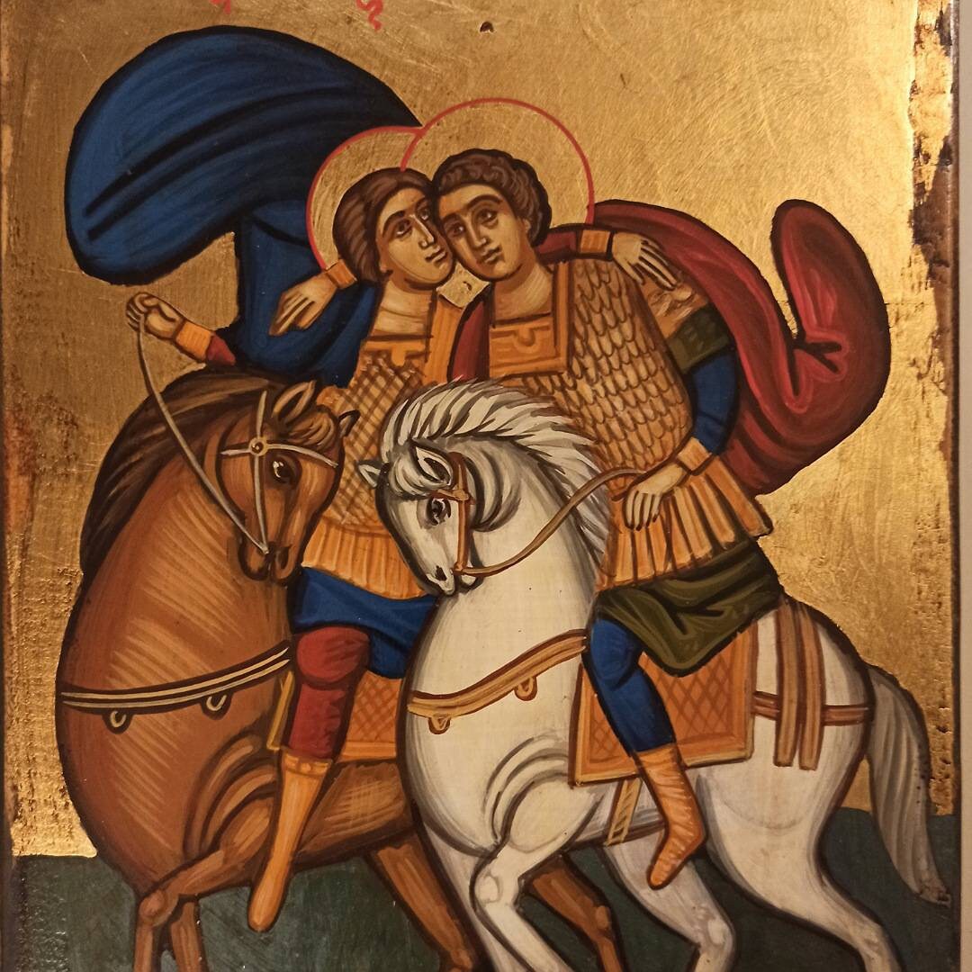 Saint Dimitrios & Saint Georgios O Άγιος Δημήτριος Ο Άγιος - Etsy