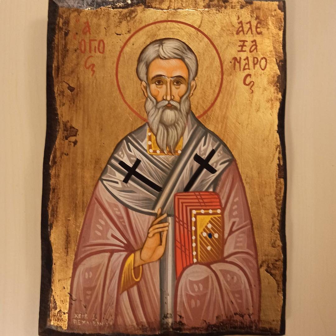 Saint Alexander Άγιος Αλέξανδρος Hand Painted Orthodox - Etsy