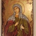 Saint Lydia Αγία Λυδία Hand Painted Greek Orthodox Icon. - Etsy