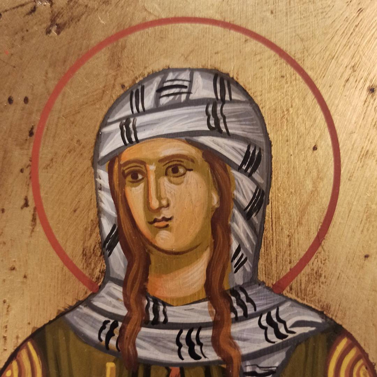 Saint Photini Αγία Φωτεινή Hand Painted Greek Orthodox - Etsy