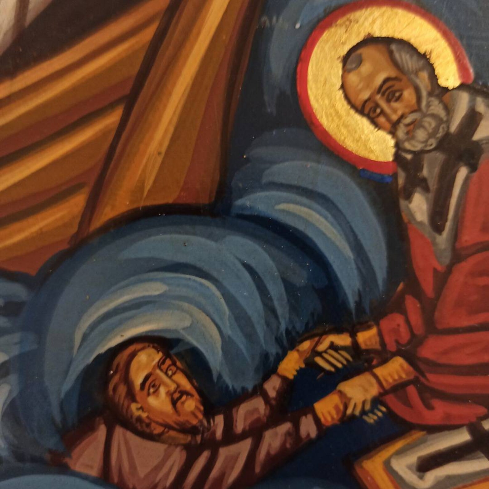 Saint Nikolaos saving at sea Ο Άγιος Νικόλαος σώζει εν τη | Etsy