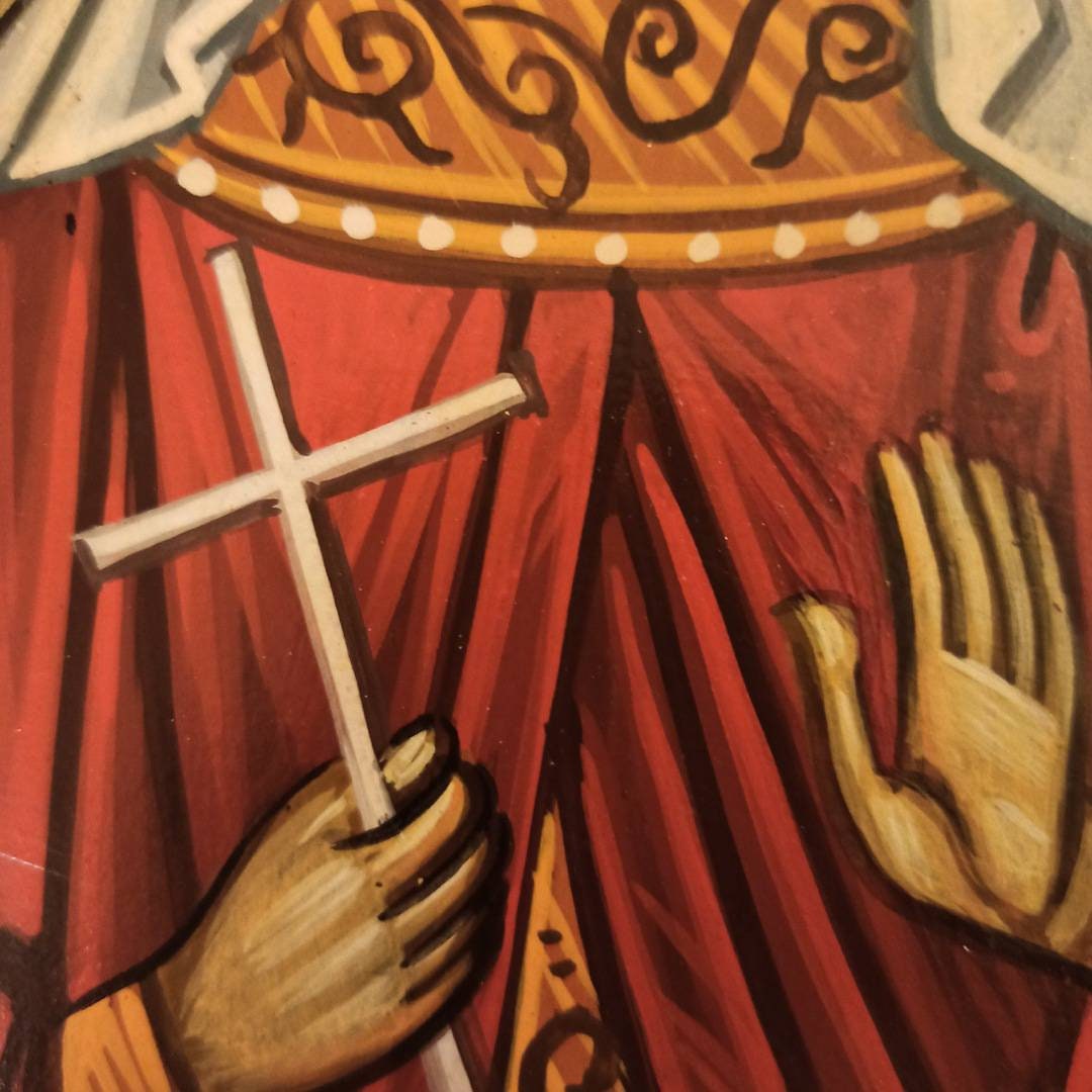 Saint Alice Αγία Αλίκη Hand Painted Greek Orthodox - Etsy