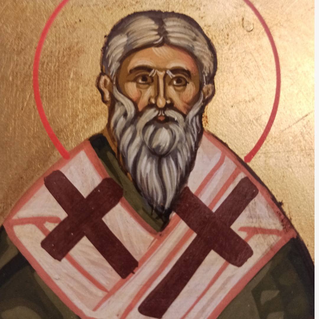 Saint Modestos Άγιος Μοδεστος hand painted Orthodox | Etsy