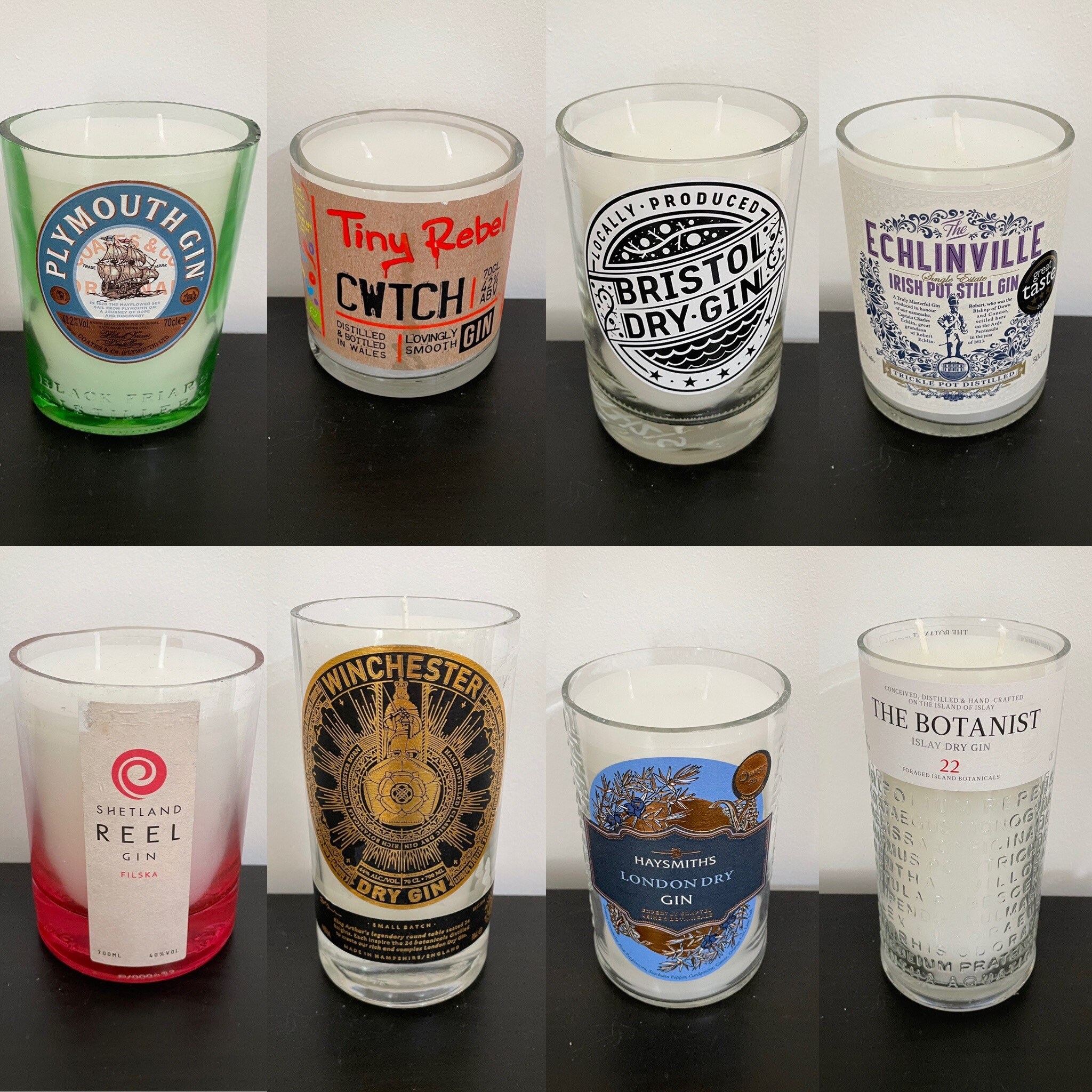 Gin Bottle Candles - Etsy UK