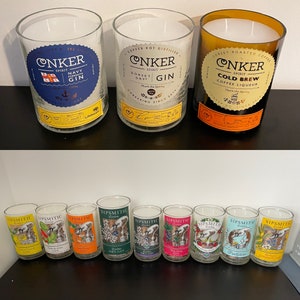 Gin Bottle Candles - Etsy UK