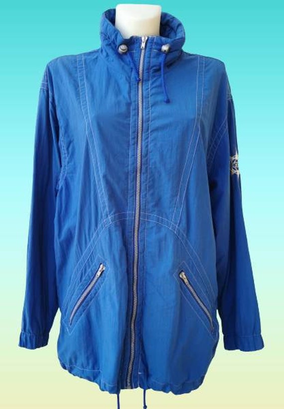 Vintage Blue Jacket/ Brand Etirel/ Classic 90s/ Unise… - Gem