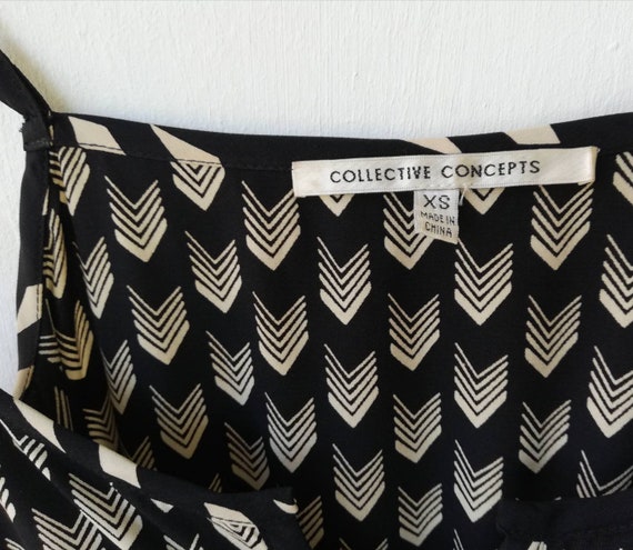 Black and white Dress/ Brand COLLECTIVE CONCEPTS/ Mon… - Gem