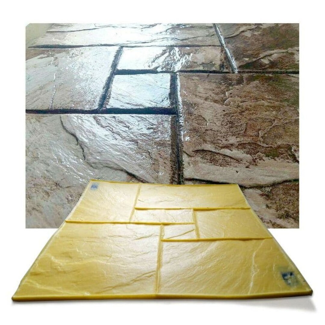 Polyurethane Stamp "geometry" for Imprints on Concrete or Plaster ...