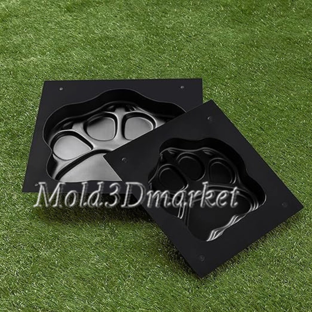 Animal Footprint - Mold for the Manufacture of a Garden Path for ...