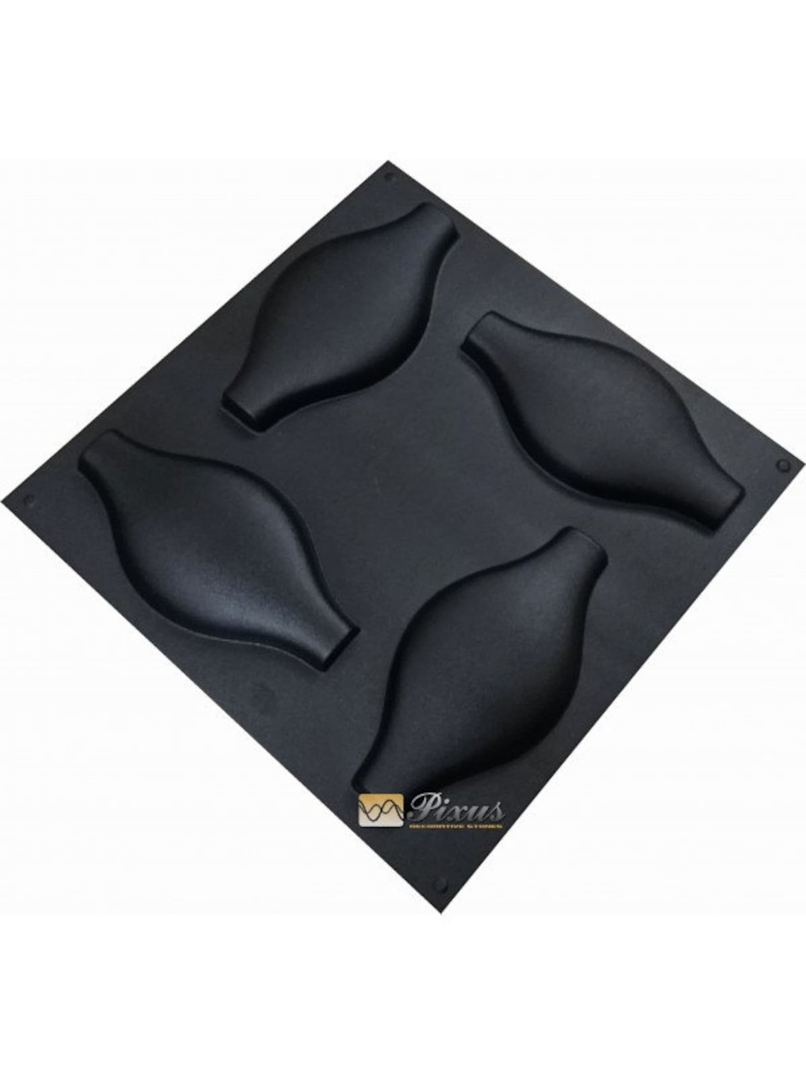Dew - Plastic Mold for Decorative 3D Wall Panel for Gypsum or Concrete ...
