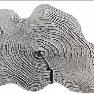 Cut a Tree Plastic Mold – Concrete Paving Slab Mold for Garden Path and ...