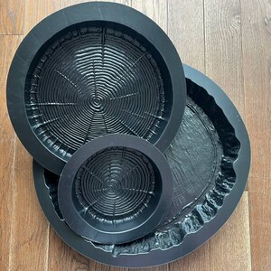 Cut a Tree -SET Plastic Mold for Concrete Paving Slabs, Stone Pattern ...