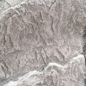 Rubber Stamp for Imprints on Concrete or Plaster"texture of the Rock 2 ...