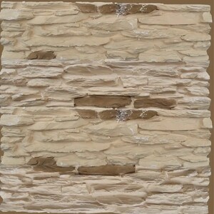 SET 2 Molds Plastic Mold ABS, 3D Tile Panels, Artificial Decorative ...