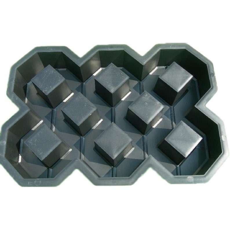 Eco Parking Plastic Mold – Concrete Paving Slab Mold for Garden Path ...