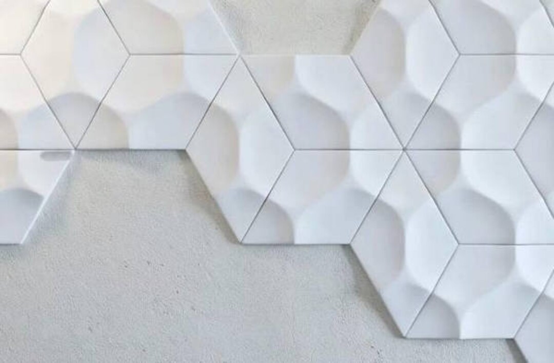 3D Panel Mold for Gypsum, Plaster or Concrete Tile for Decorative Wall ...