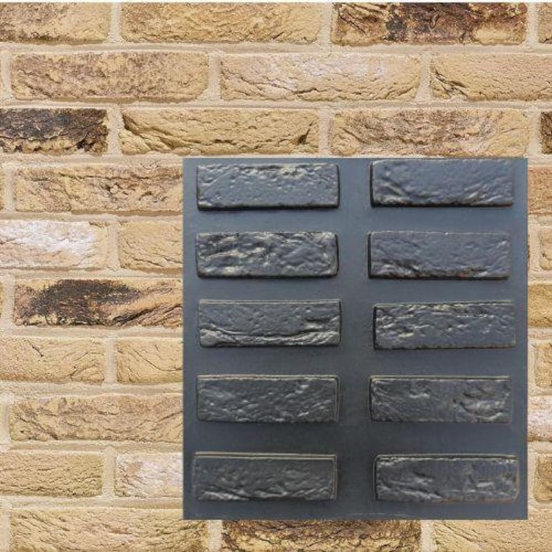 Plastic Mold for Making Decorative Stone Tiles - DIY Mold - Etsy