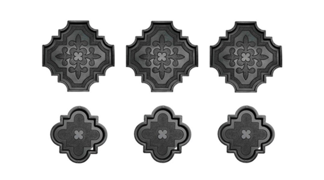 Clover Plastic Mold – Concrete Paving Slab Mold for Garden Path and ...