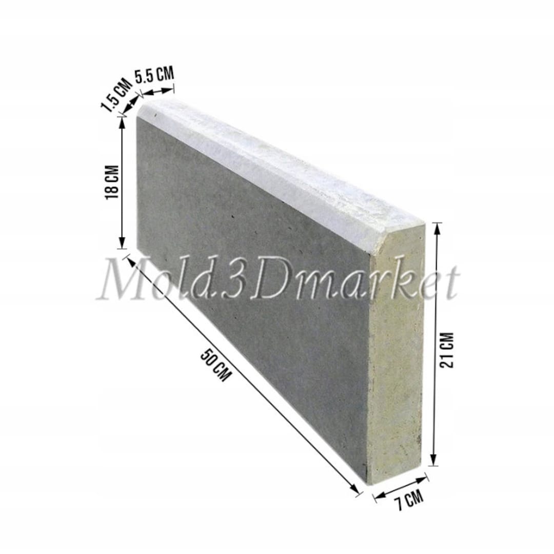 Border - Concrete Paving Slab Mold for Garden Path and Walkway - Etsy
