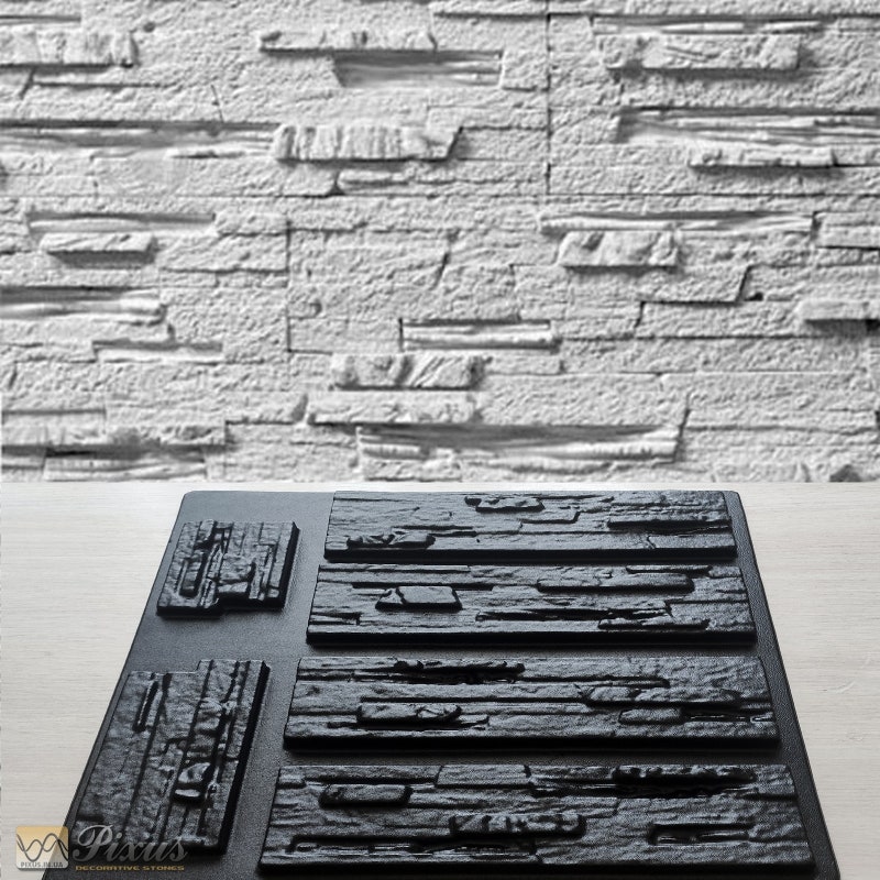 Wall Stone Molds - Etsy