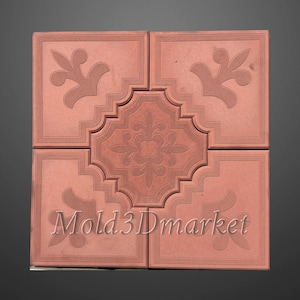 Clover DIY Plastic Mold – Concrete Paving Slabs for Garden Paths and ...