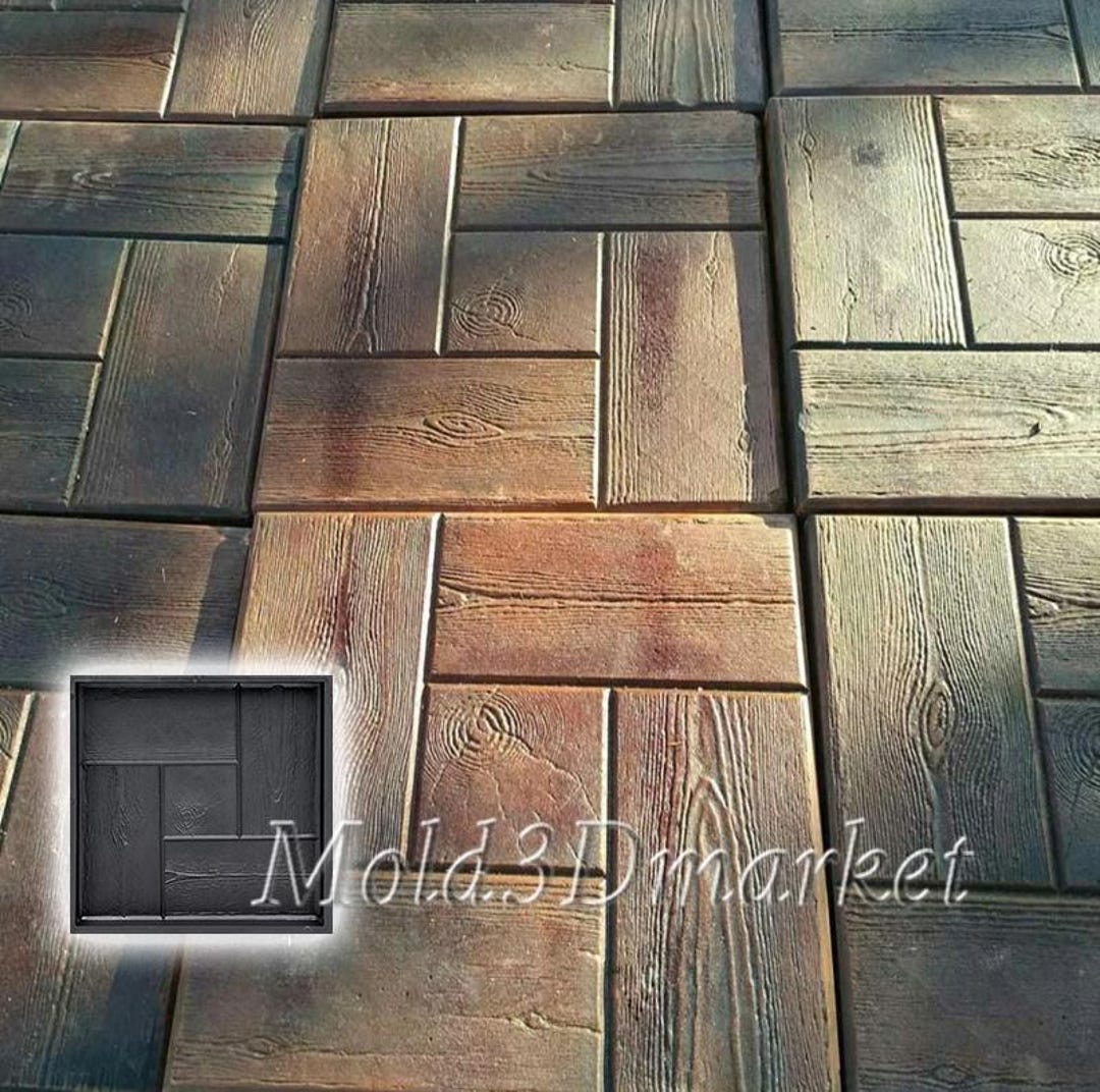 California Plastic Mold – Concrete Paving Slab Mold for Garden Path and ...