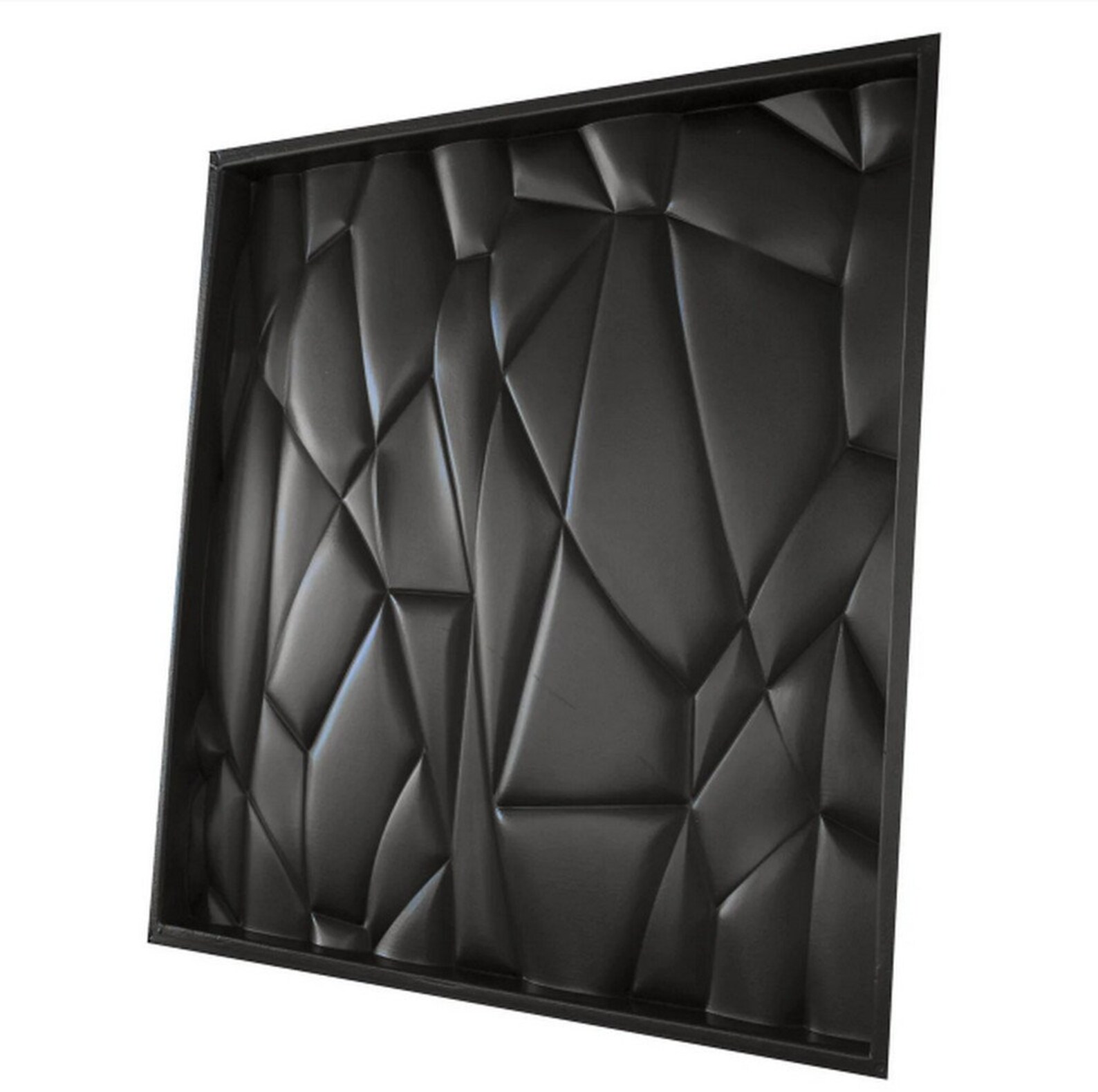 Rock - Plastic Mold for Decorative 3D Wall Panel for Gypsum or Concrete ...