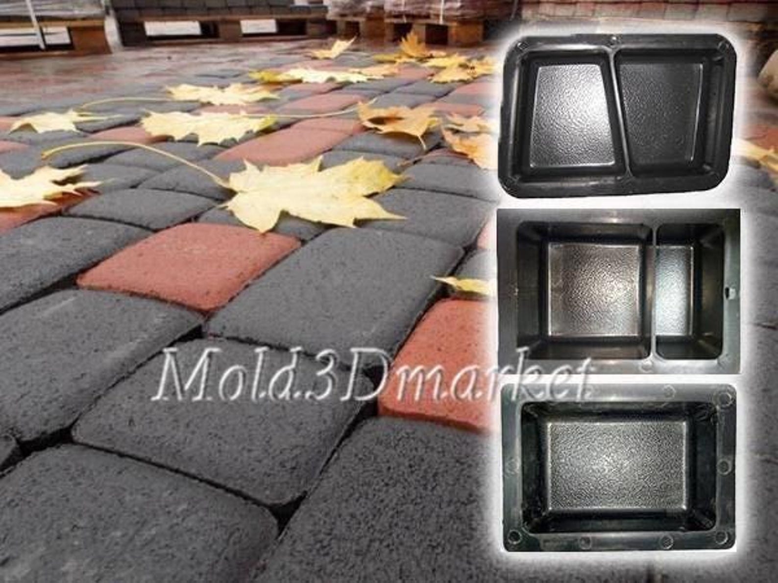 Plastic Mold – Concrete Paving Slab Mold for Garden Path and Walkway - Etsy