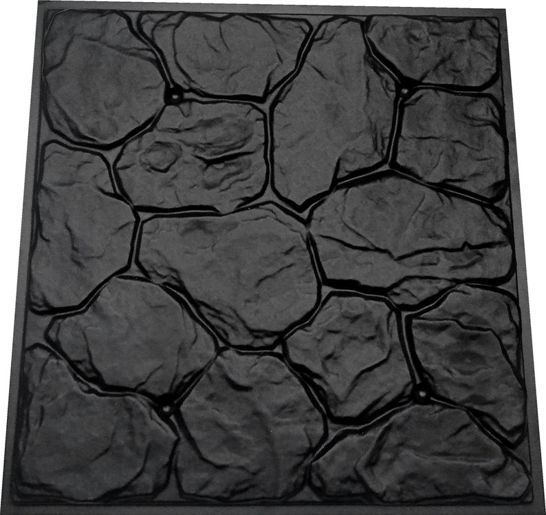 Big Stone DIY 3D Mold - Decorative Wall Panel Mold for Gypsum, Plaster ...