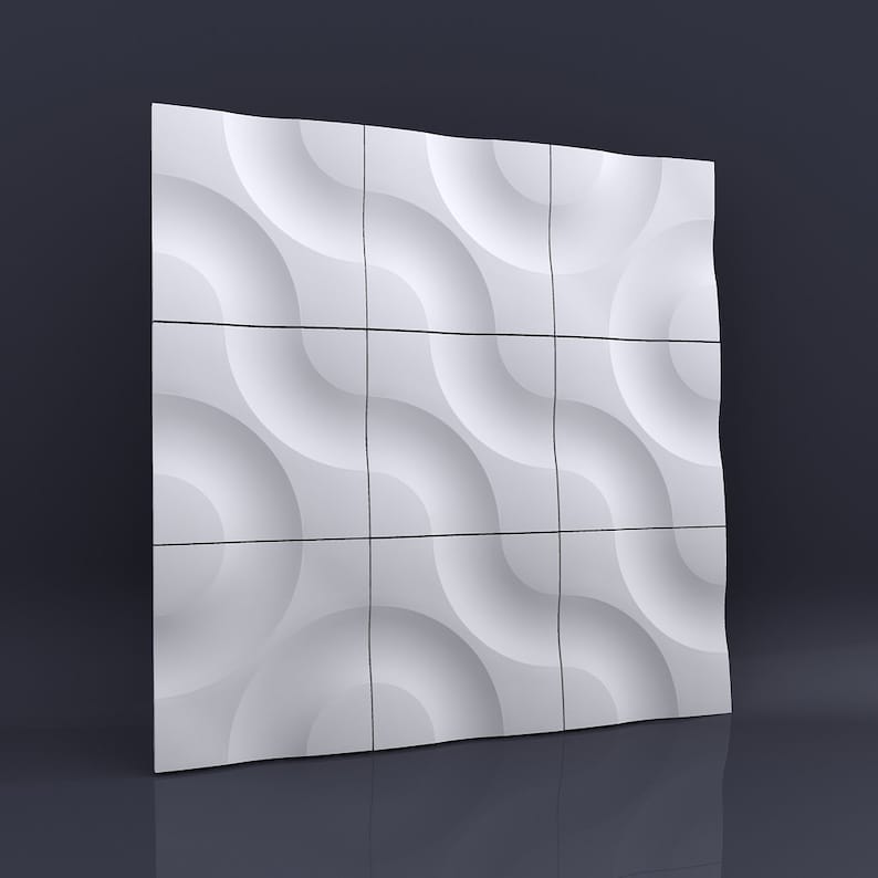 Cores - Plastic Mold for Decorative 3D Wall Panel for Gypsum or ...