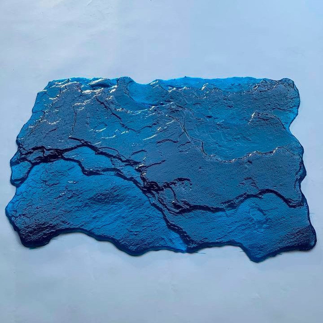 Rubber Stamp for Imprints on Concrete or Plaster "texture 2". Pattern ...