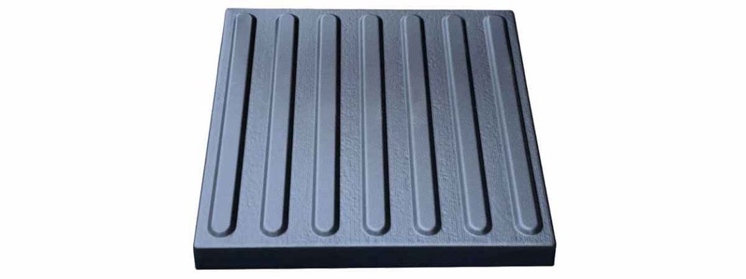 Tactile Tiles – Concrete Paving Slab Mold for Garden Path and Walkway ...