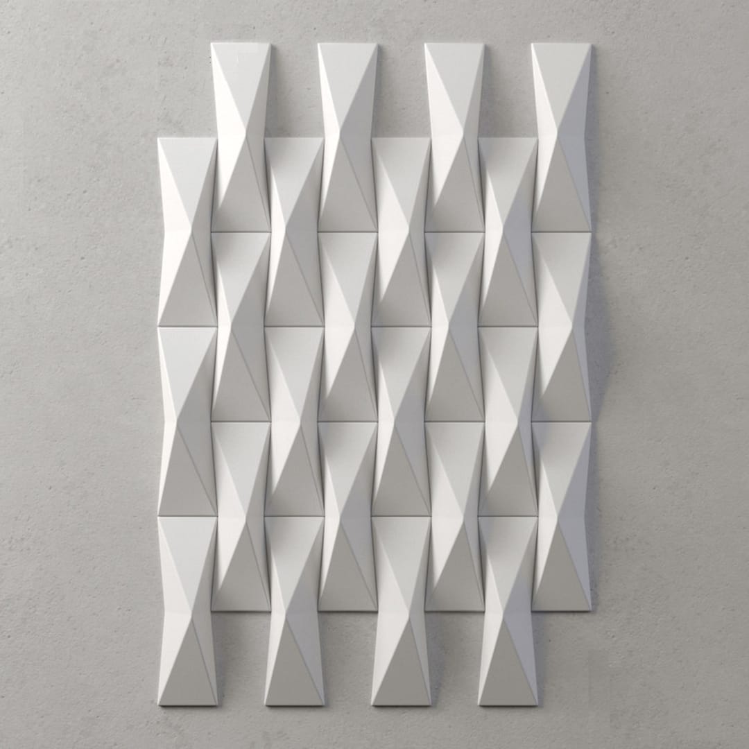 Plastic Mold for the Manufacture of 3d Panel Origami 3D Mold for ...