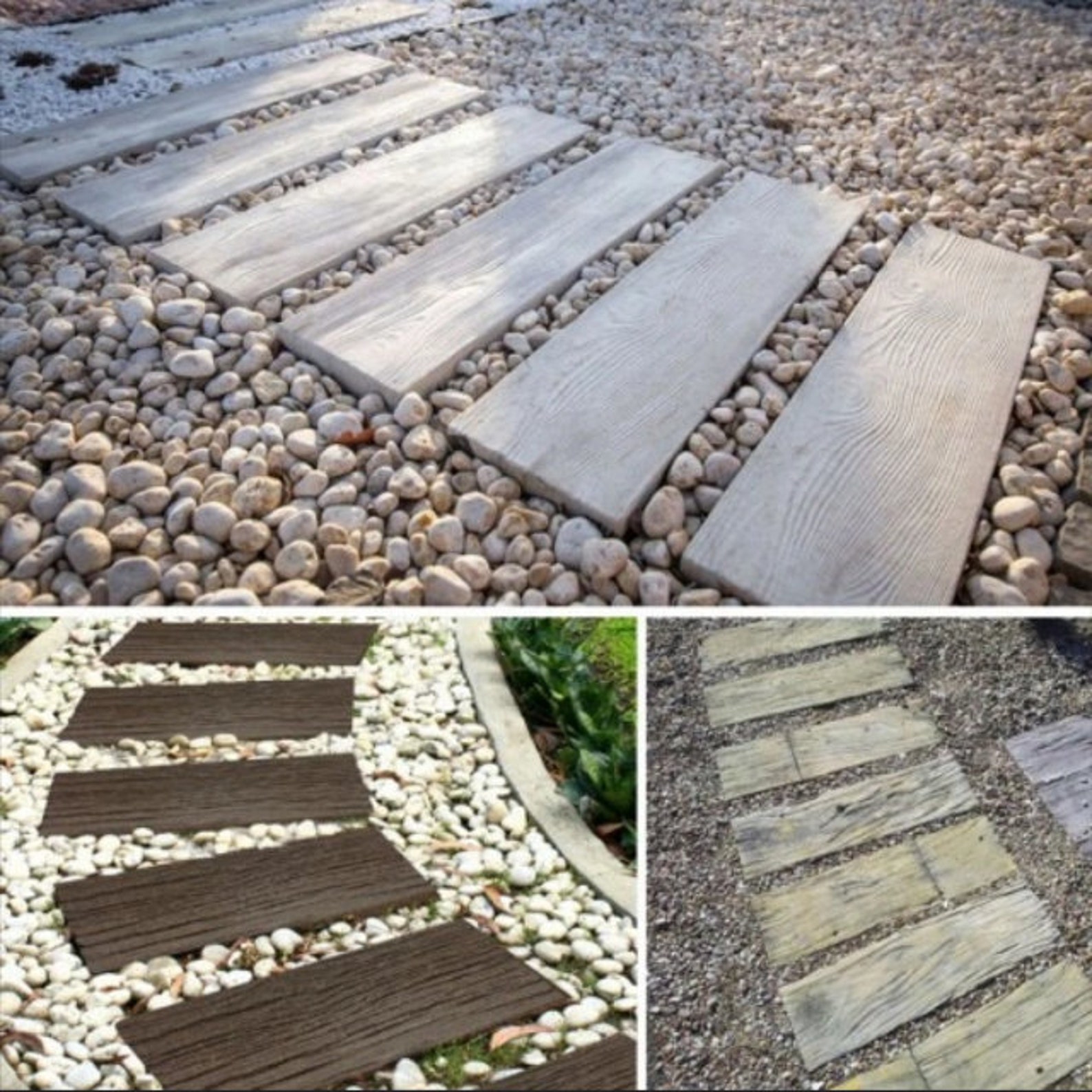 Parquet Plastic Mold – Concrete Paving Slab Mold for Garden Path and ...